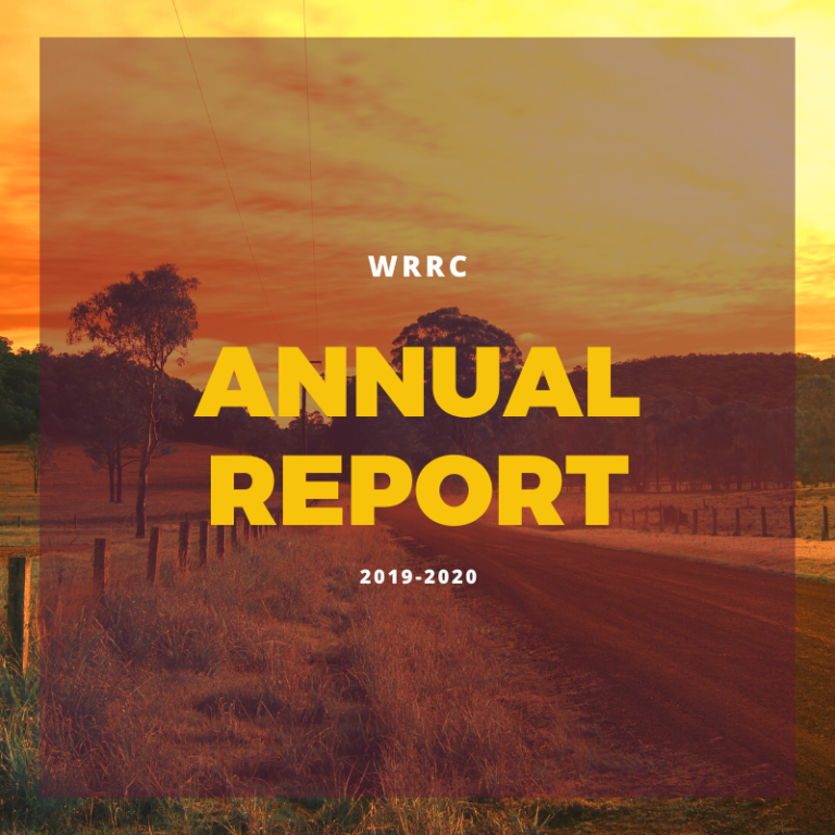 WRRC Annual Report 2018/2019 - Women's Rural Resource Centre